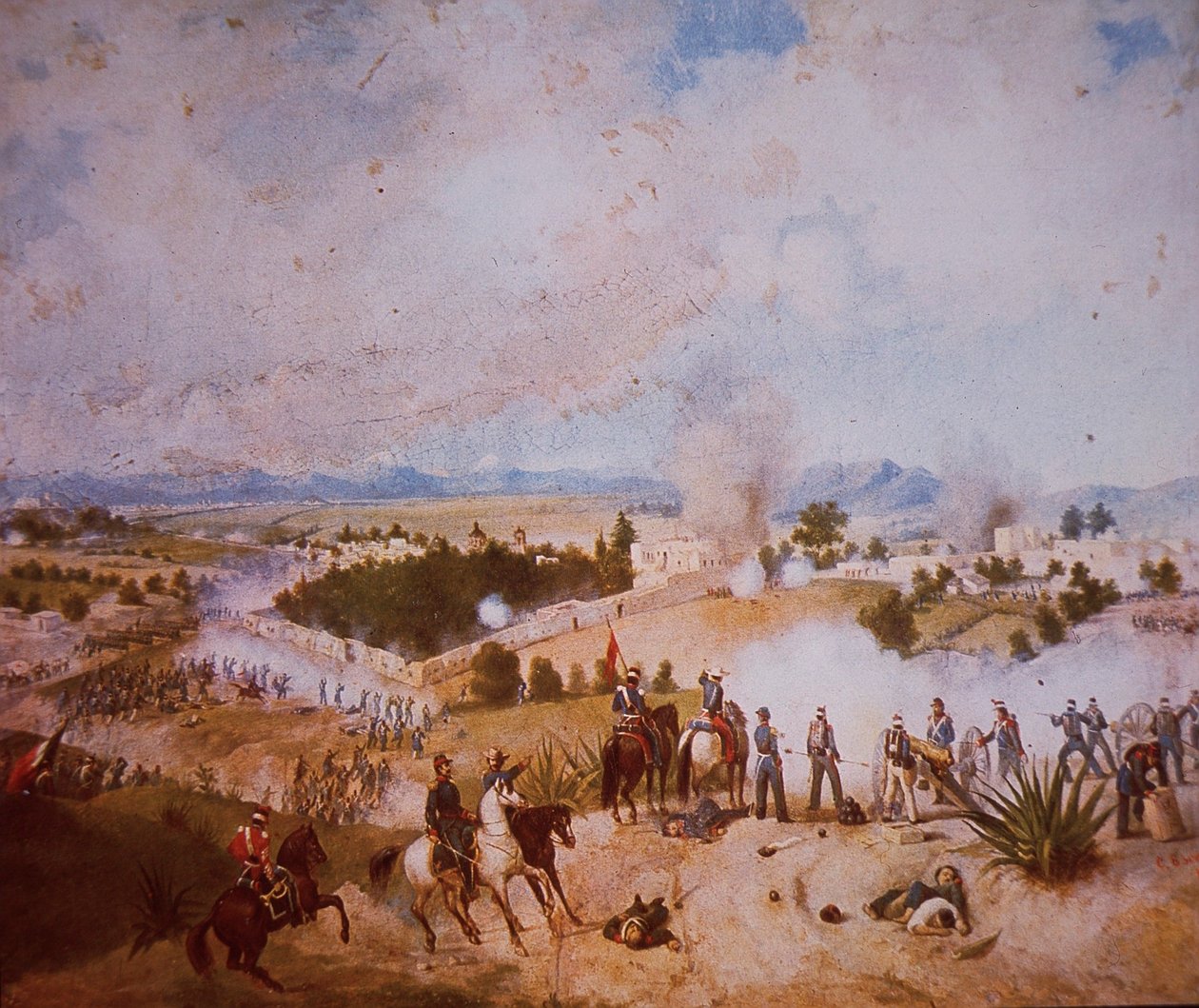 Mexican-American War (1846-48), Battle of Molino del Rey, US Troops ...