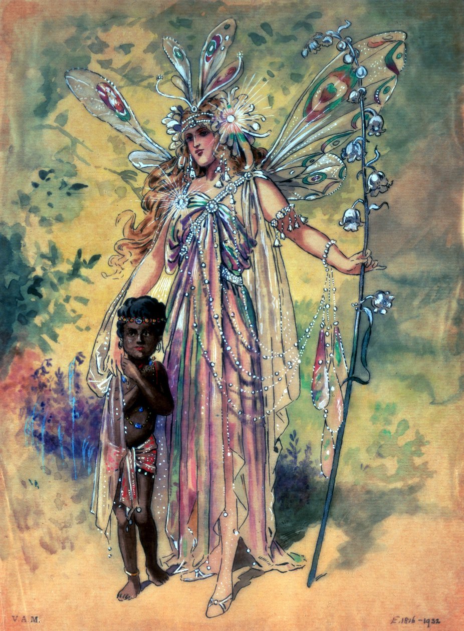Titania, Costume Design for A Midsummer Night's Dream
