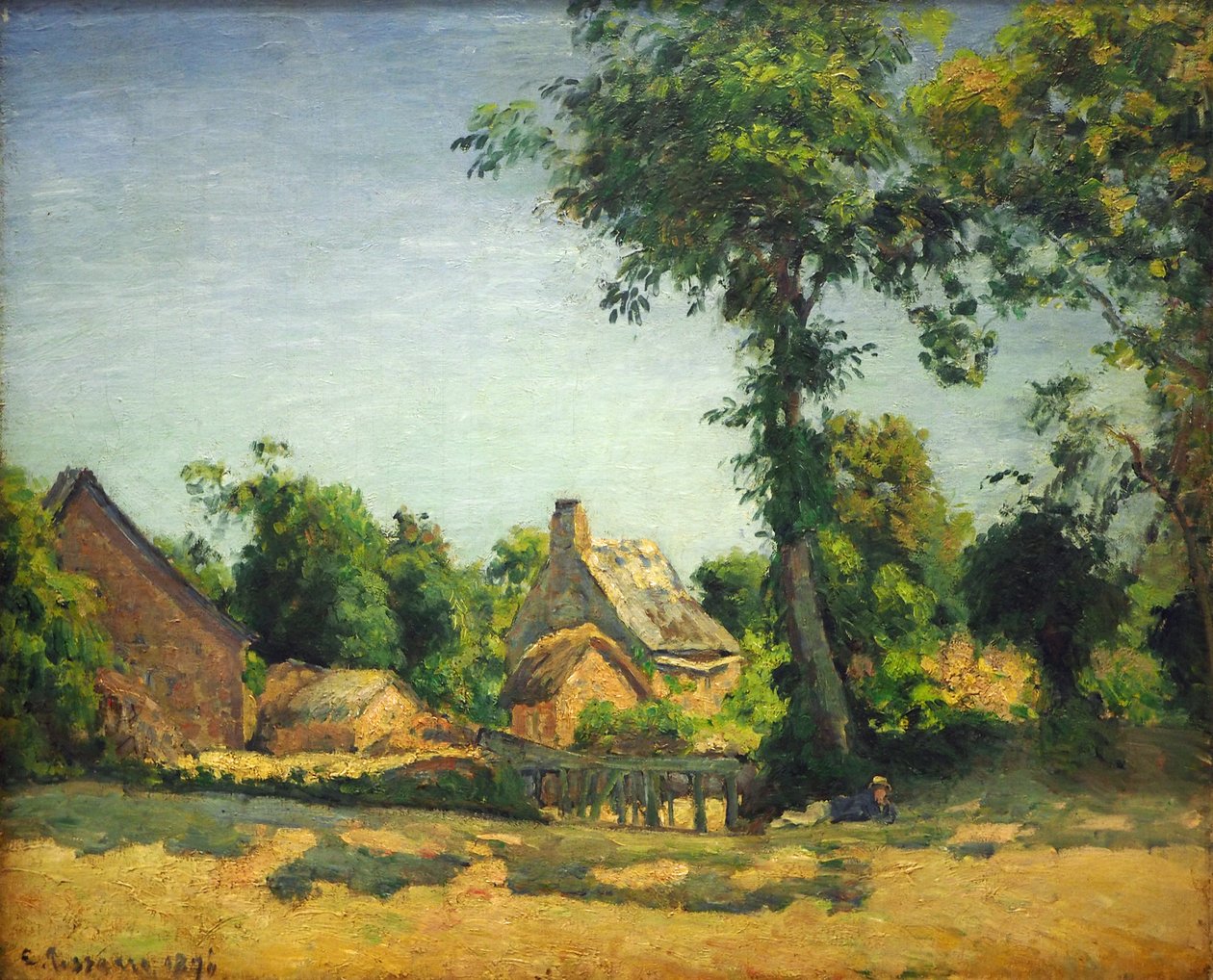 Landscape (Village of Melleraye, Mayenne Department)