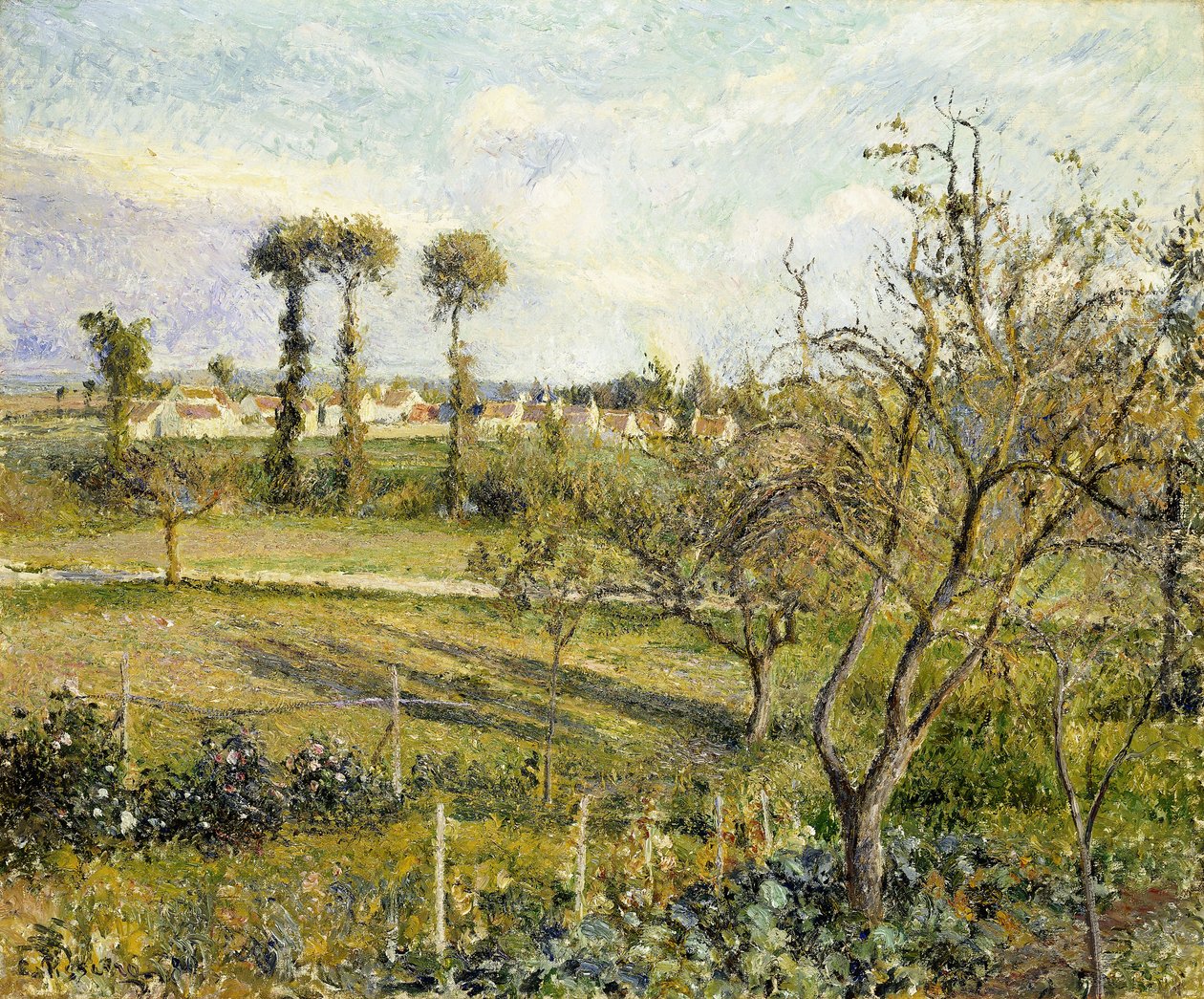 Sunset at Valhermeil, near Pontoise