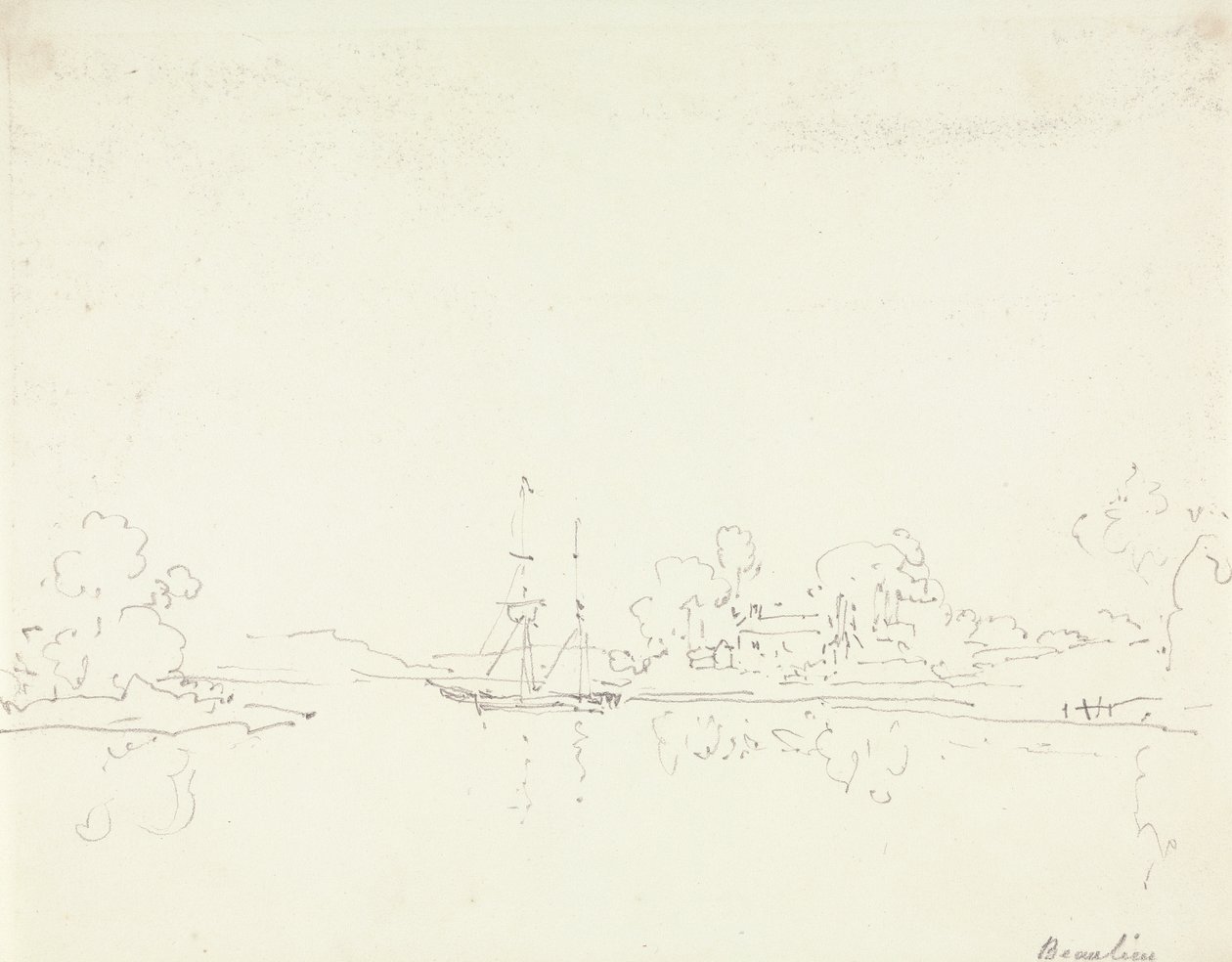 Beaulieu, Hampshire by Capt. Thomas Hastings: Fine art print