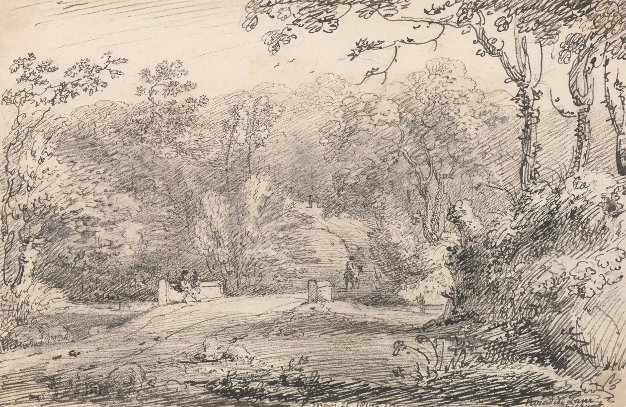 Paradise Lane, Cheshunt, 21 May 1814