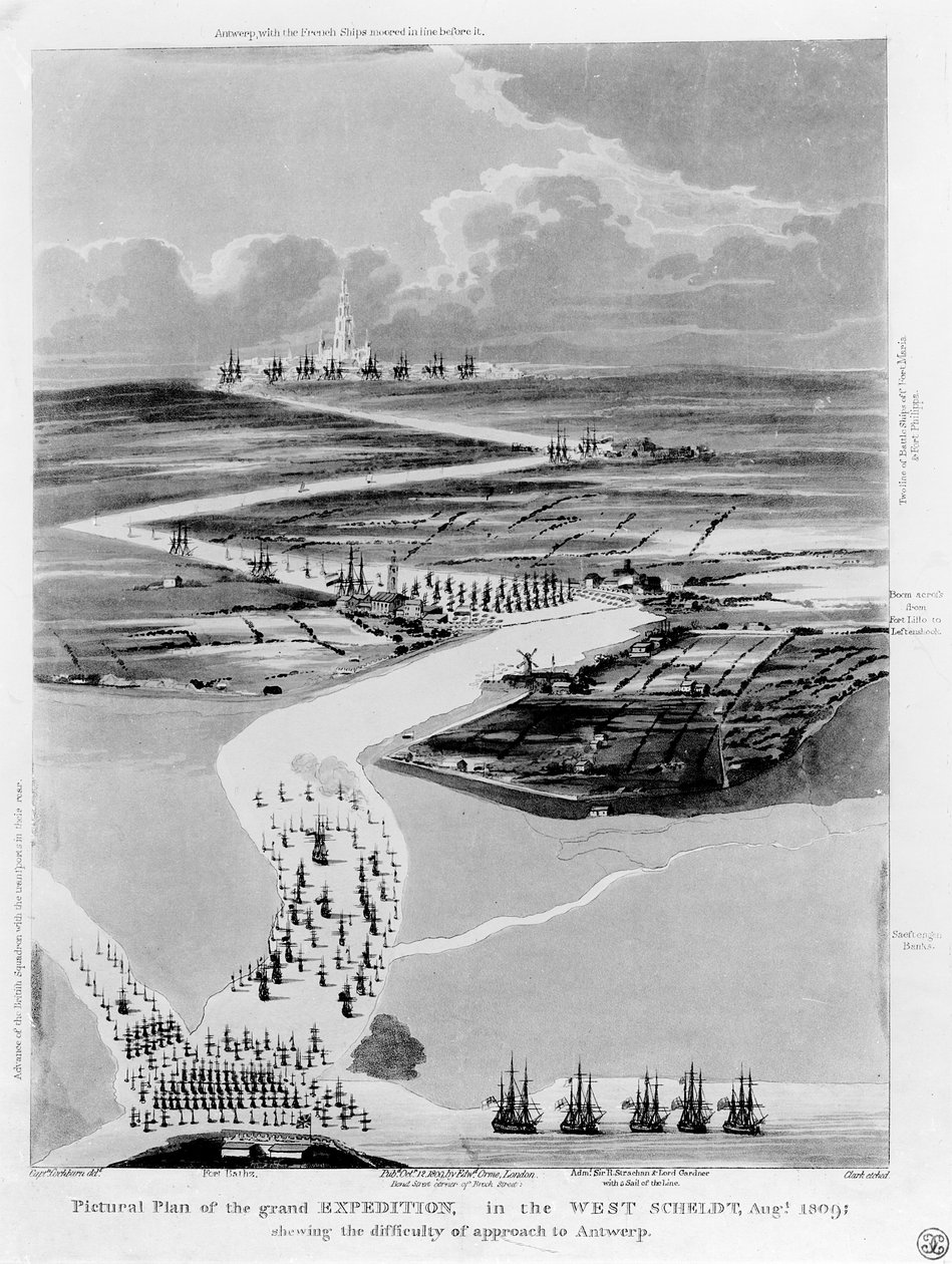 Pictural Plan of the Grand Expedition in the West Scheldt