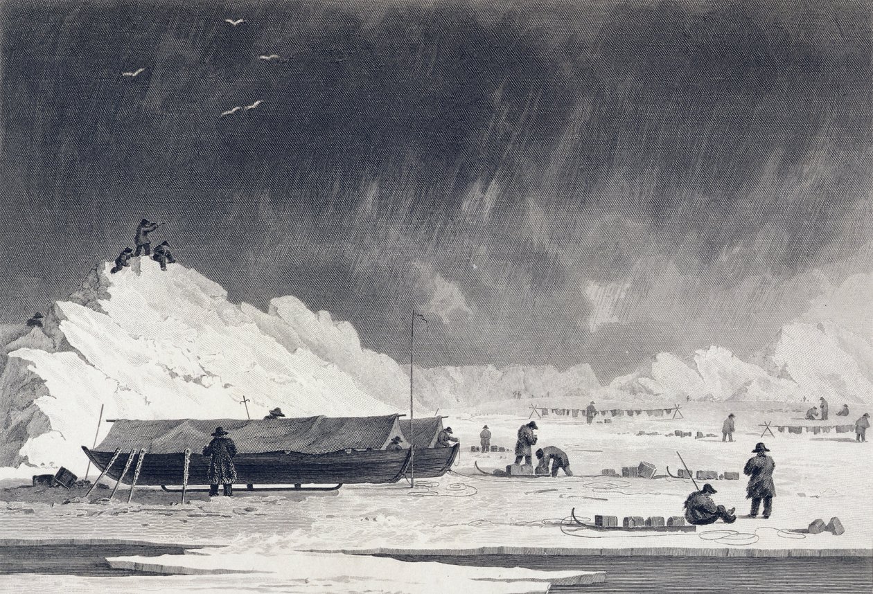 The Boats Hauled Up for the Night