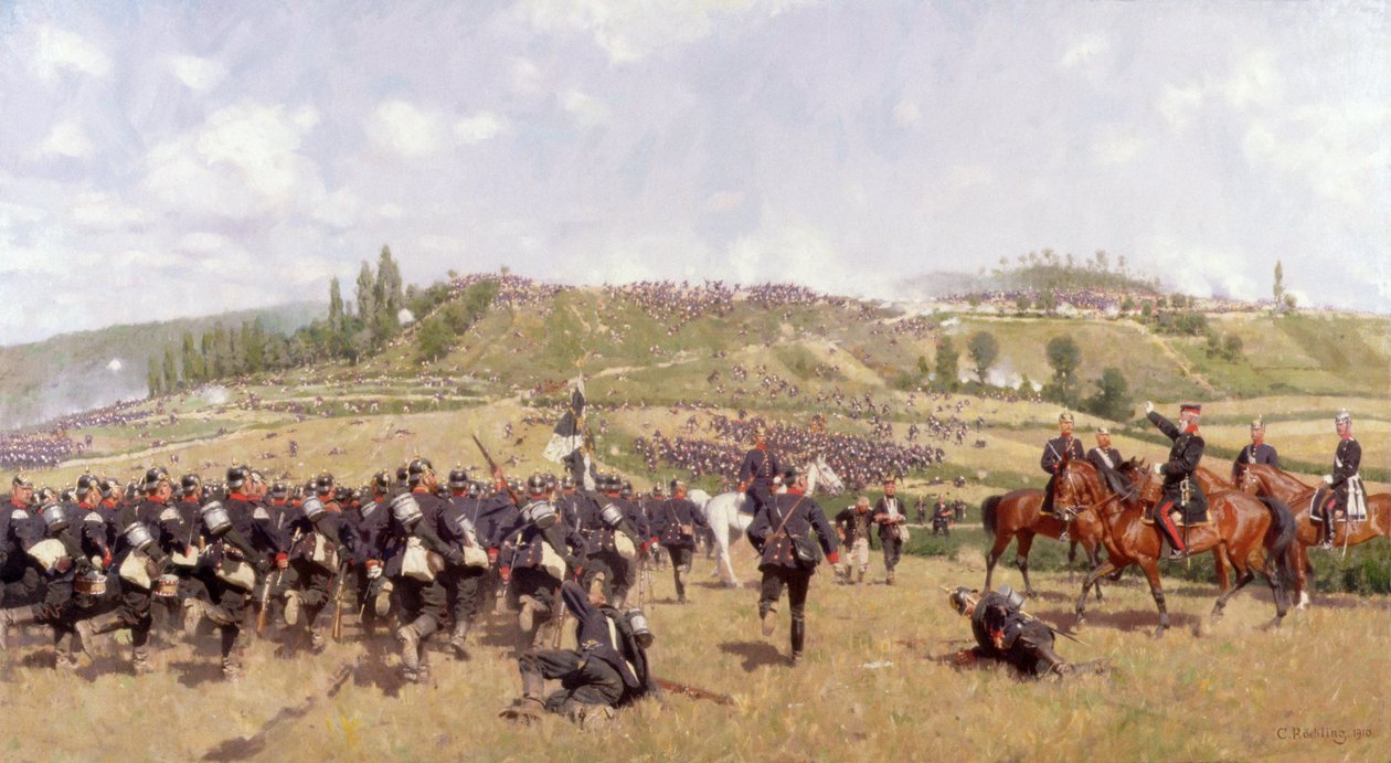 The Infantry Will Advance by Carl Röchling