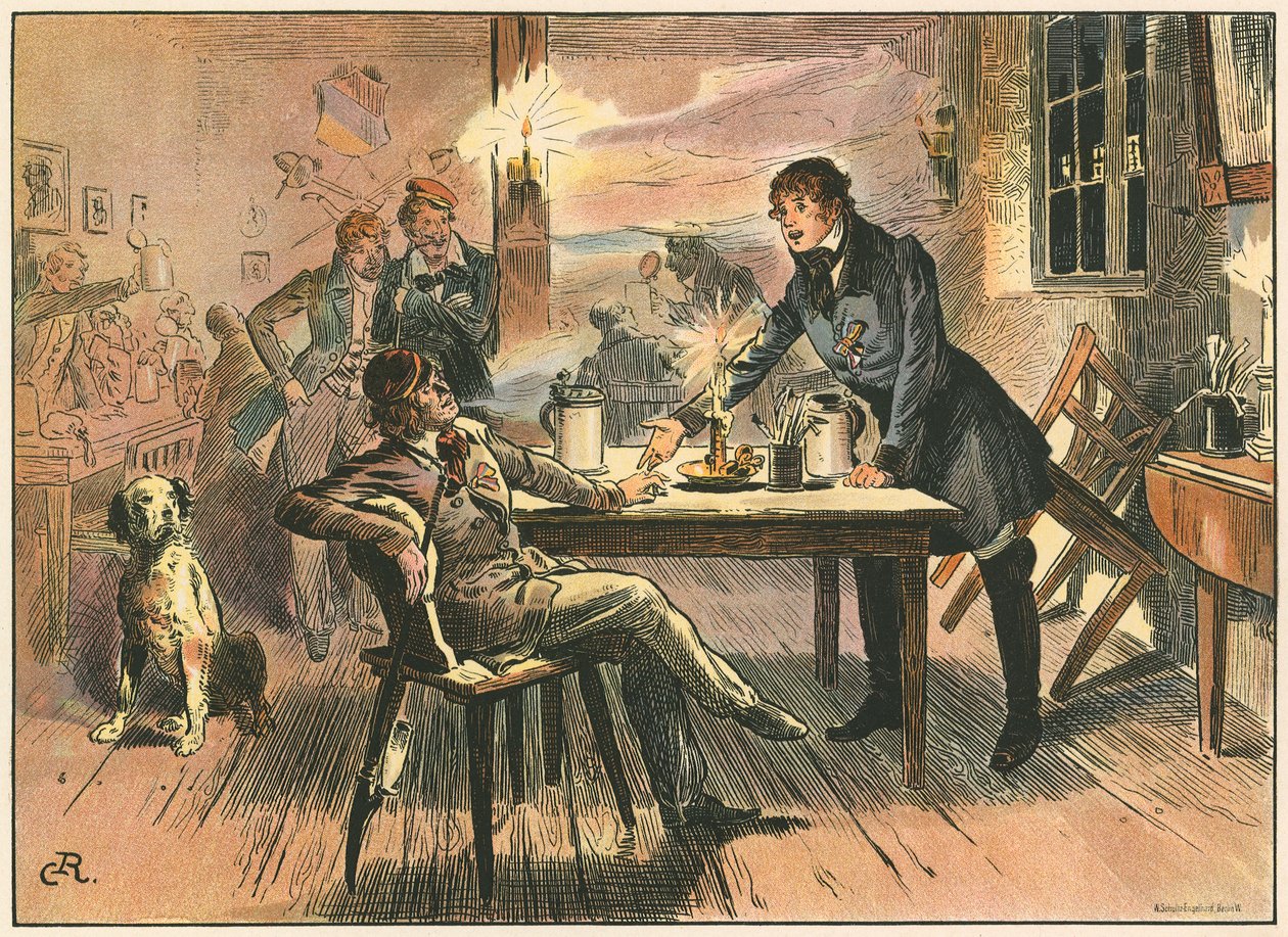 Life of Otto von Bismarck by Carl Rohling: Fine art print