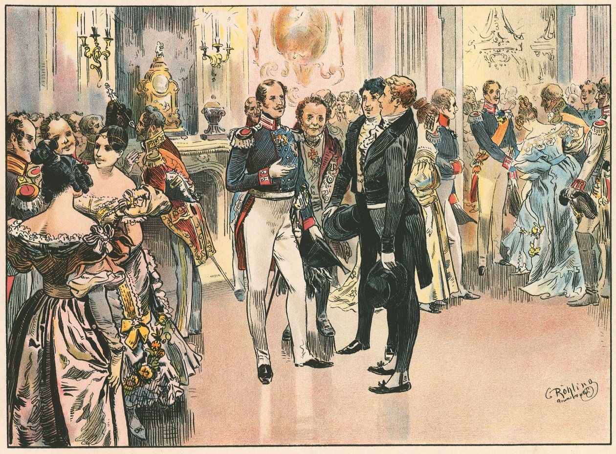 Life of Otto von Bismarck by Carl Rohling: Fine art print