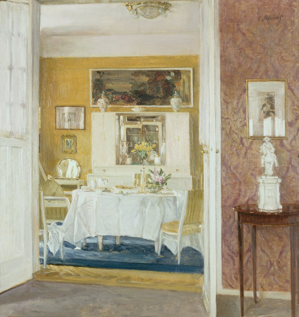 The Breakfast Room by Carl Albrecht: Buy fine art print