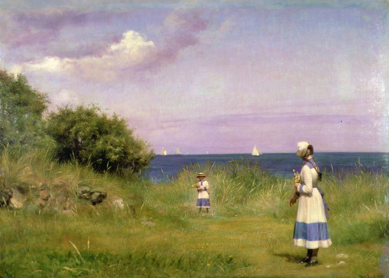 From Hellebaek by Carl Bloch: Premium art reproduction