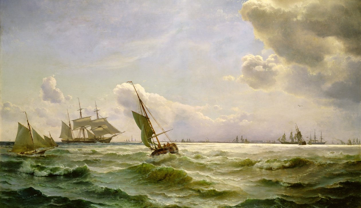 Unknown Image by Carl Frederik Sorensen: Fine art print