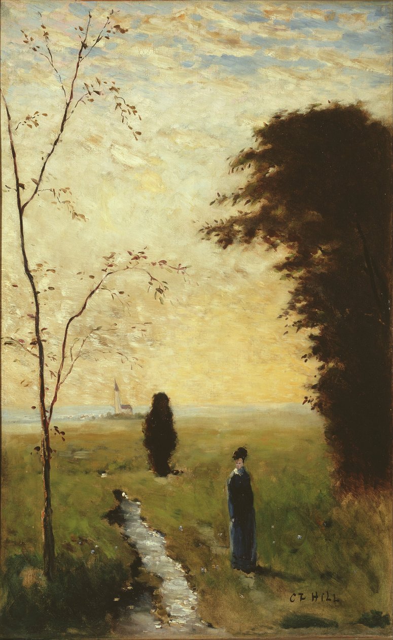 Sister Anna by Carl Fredrik Hill: Buy fine art print