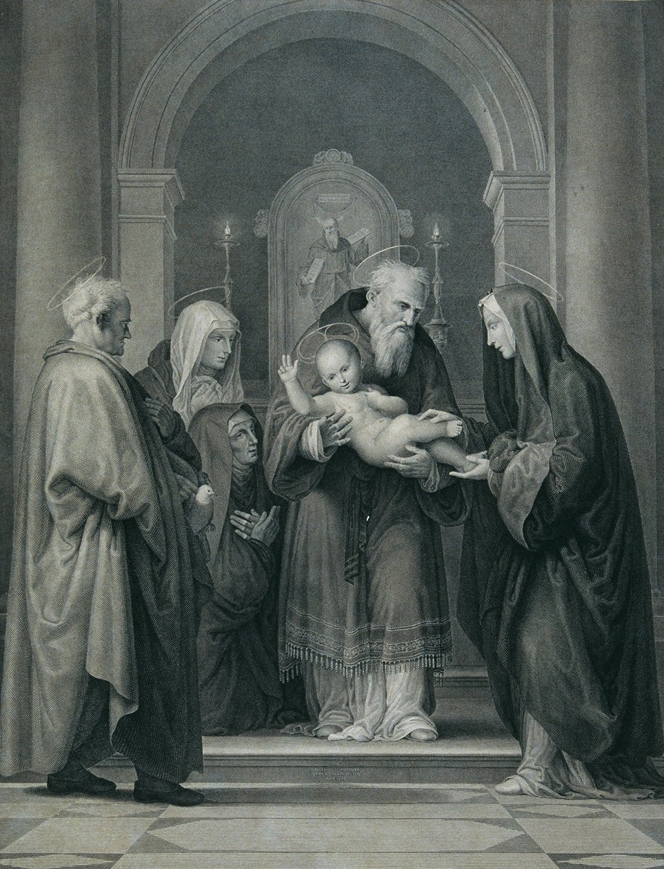 The Presentation in the Temple by Carl Heinrich Rahl