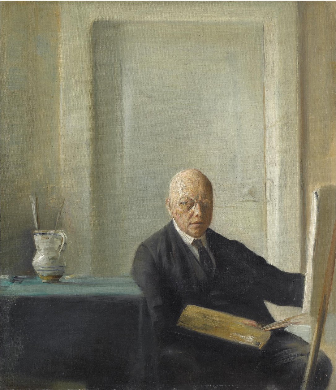 Self-Portrait by Carl Holsoe: Buy fine art print