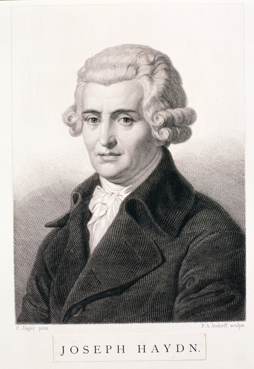 Joseph Haydn (1732-1809) by Carl Jager: Buy fine art print