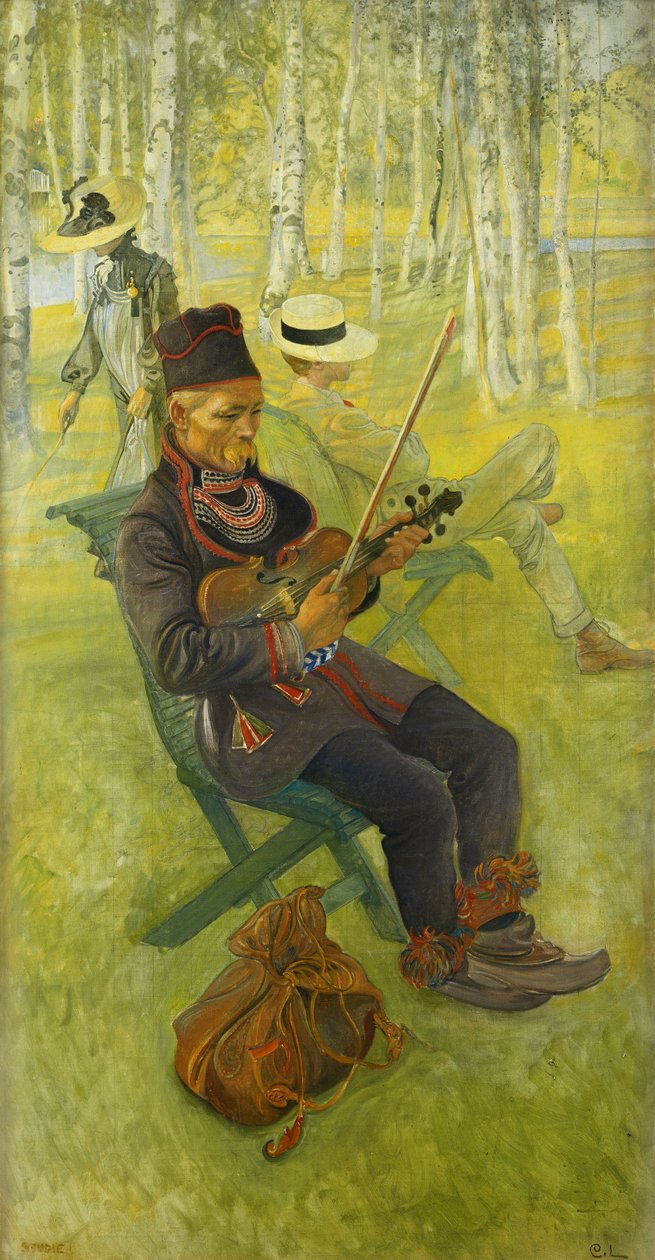 A Laplander, 1910 by Carl Larsson: Buy fine art print