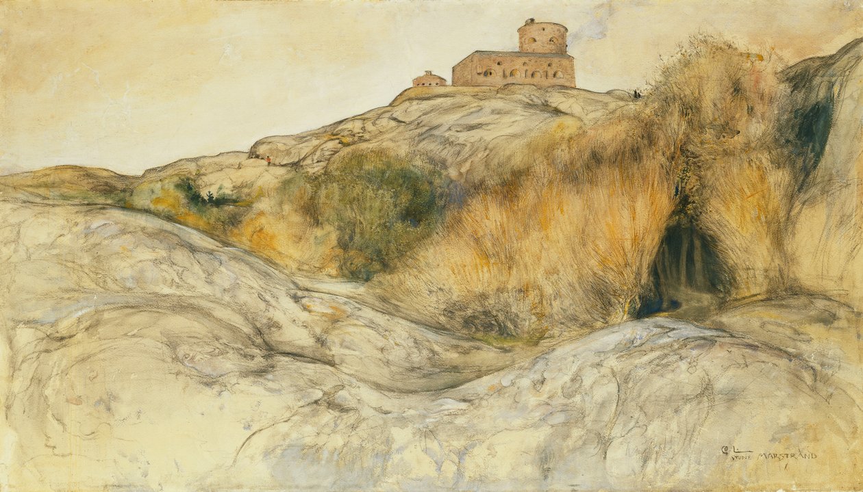 Marstrand Castle, 1893 by Carl Larsson: Buy fine art print