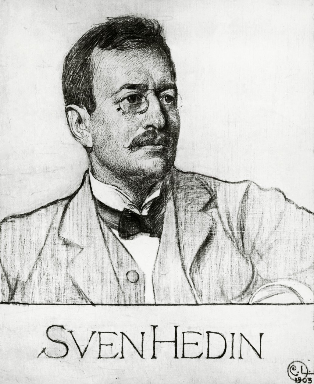 Portrait of Sven Anders Hedin by Carl Larsson