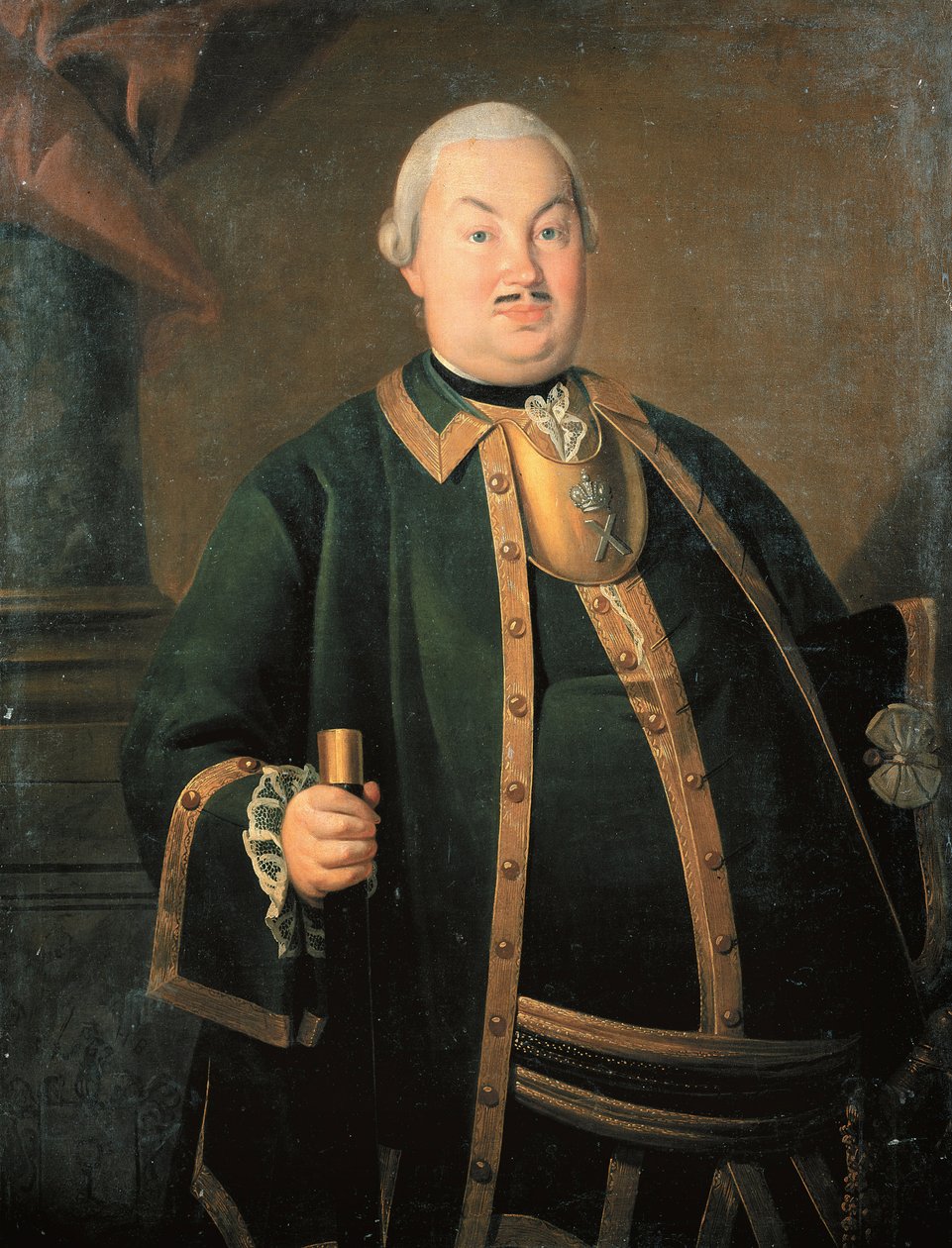 "Portrait du general Feodor Berchman" (Portrait of the General Fyodor ...