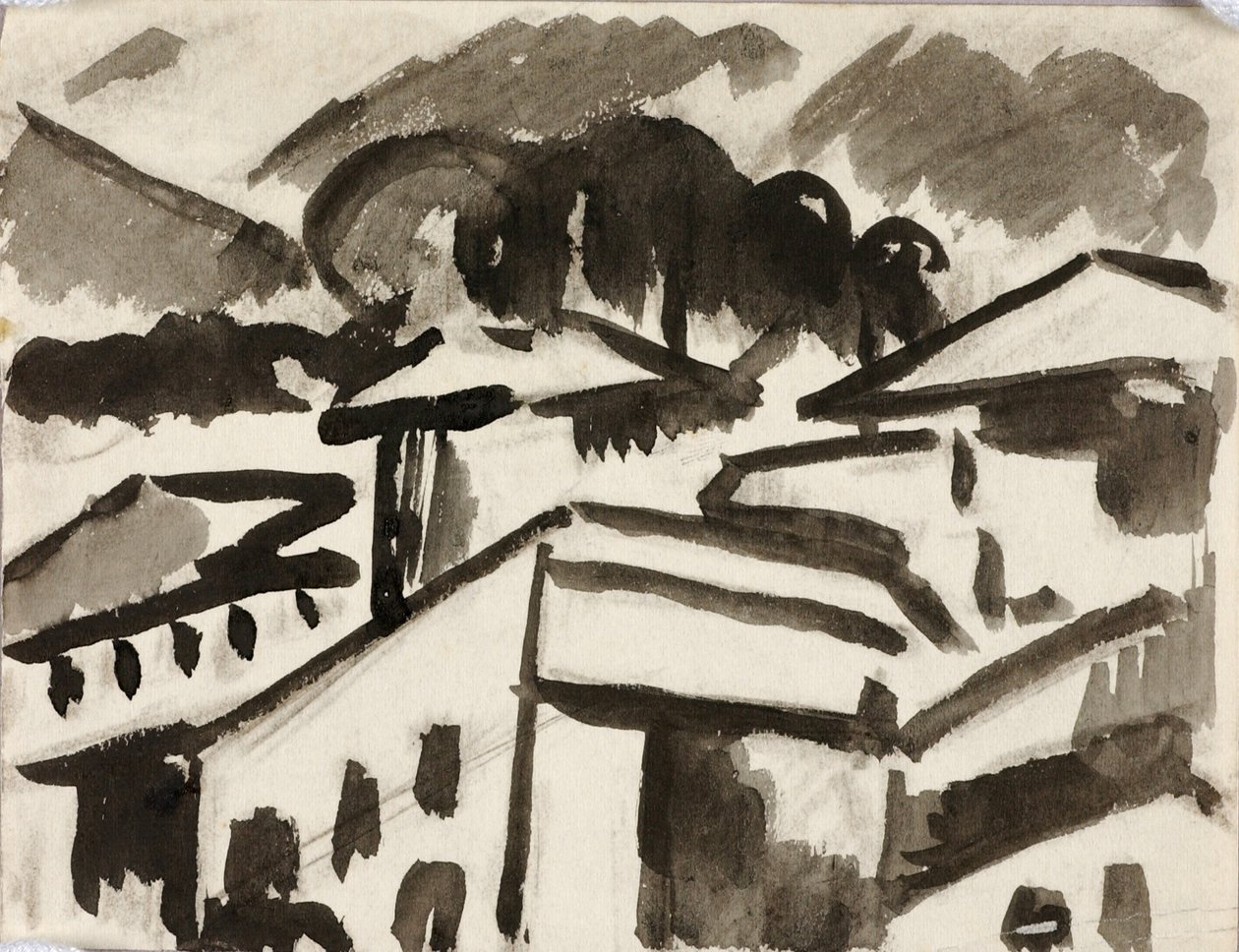 Landscape by Carl Newman: Highest-quality art reproduction