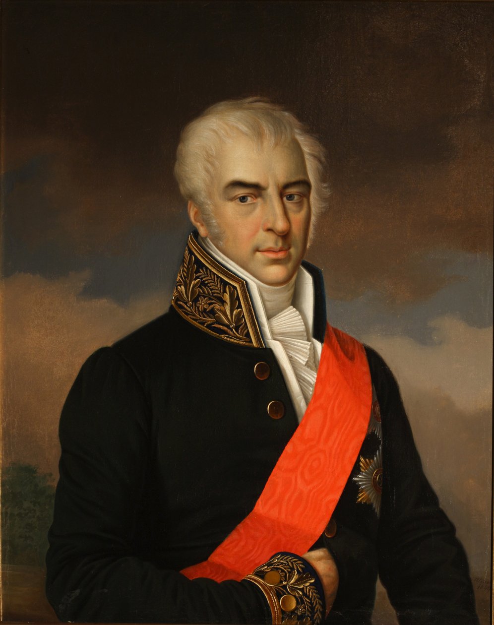 Portrait of Count Alexei Kirillovich Razumovsky 1748-1822, 1849