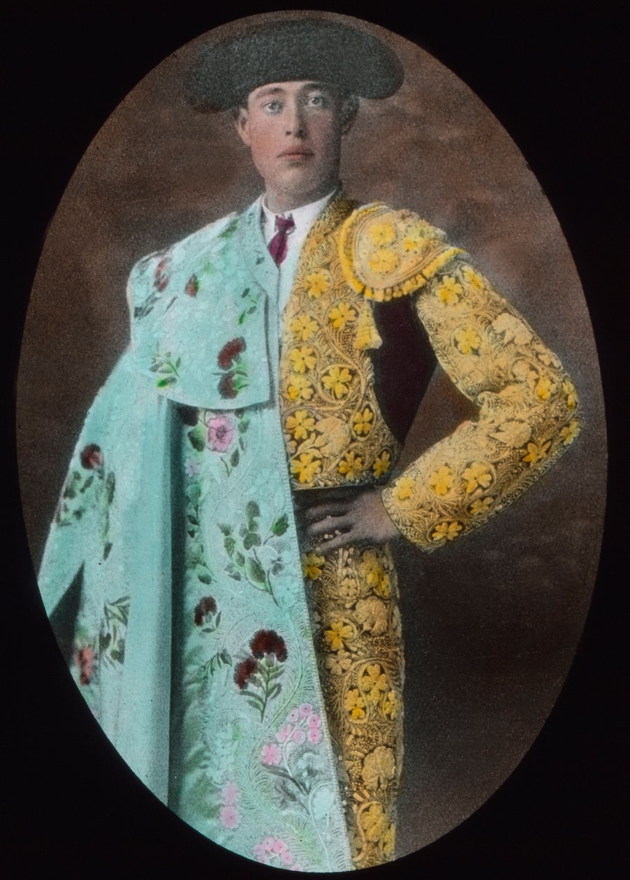 Portrait of a bullfighter, Torero, image date: 1920s-1930s, Carl Simon Archive