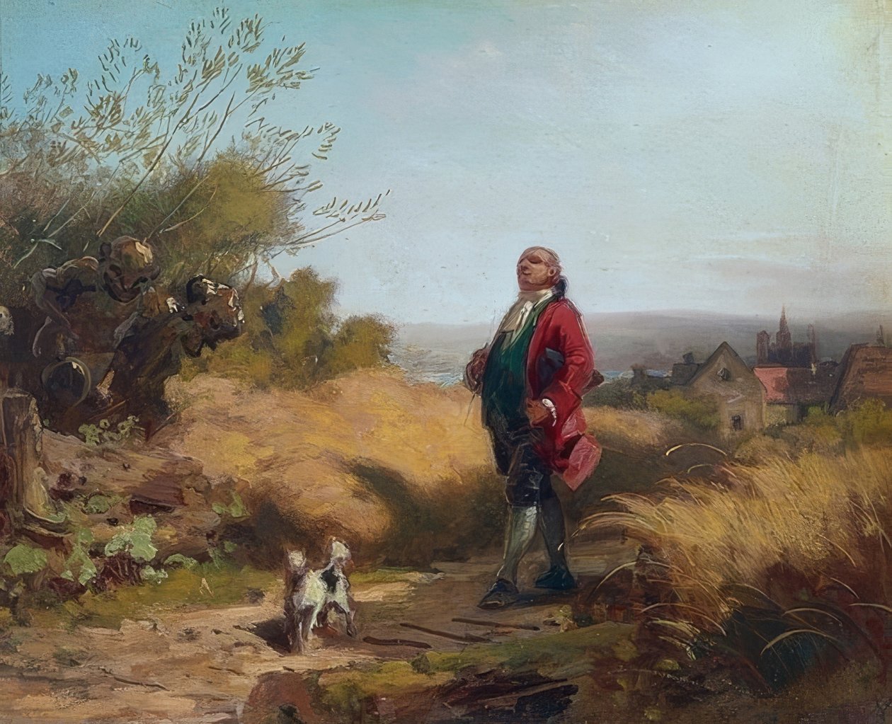 The Landlord by Carl Spitzweg: Premium art reproduction
