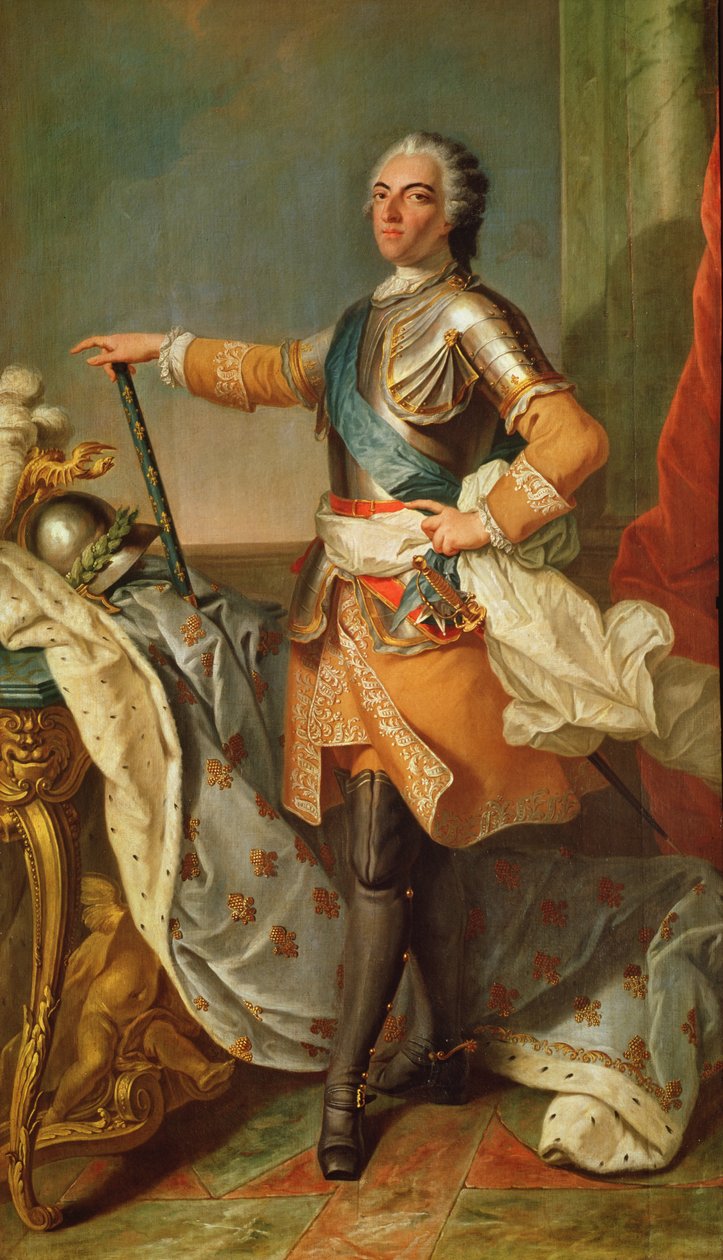 Portrait of Louis XV, King of France and Navarre