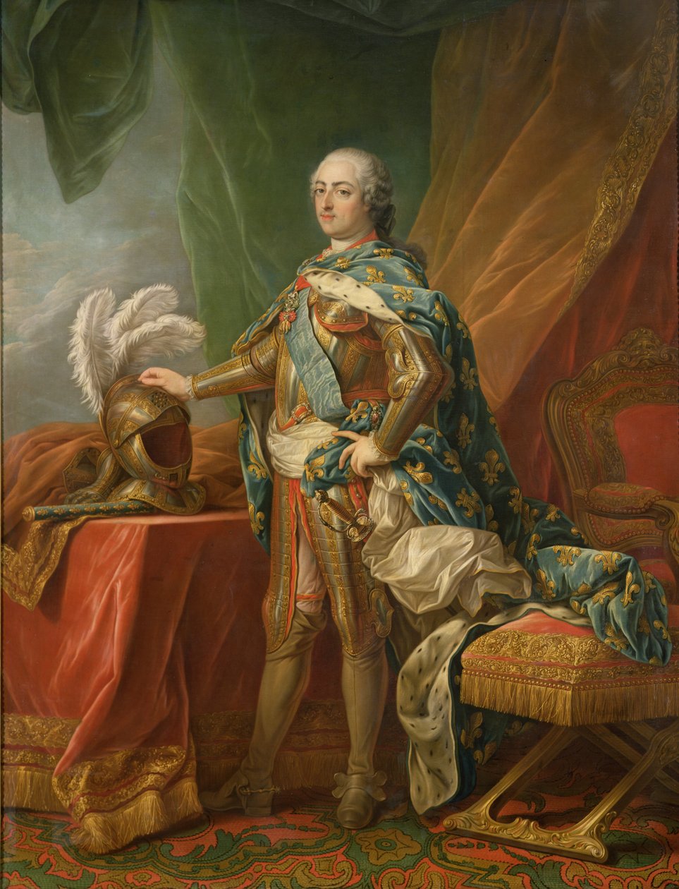 Louis XV of France by Carle van Loo: Buy fine art prints