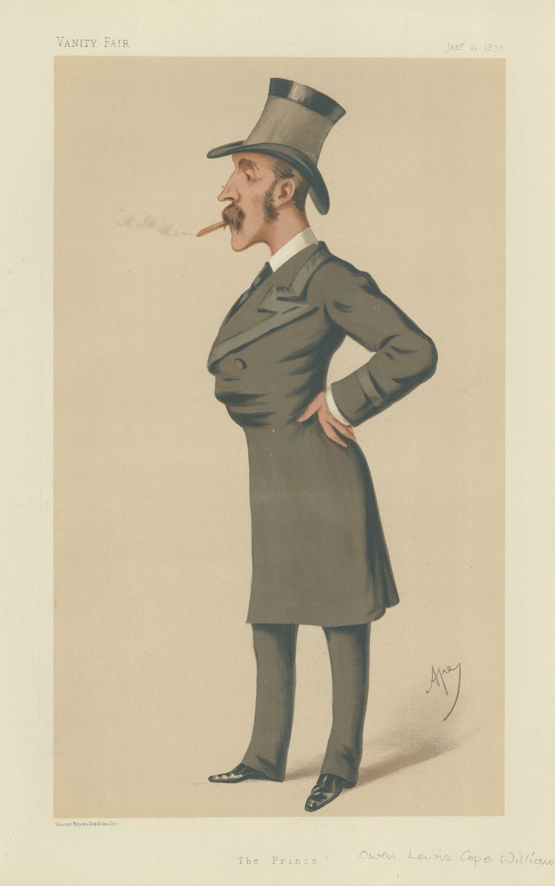 Colonel Owen Lewis Cope Williams by Carlo Pellegrini