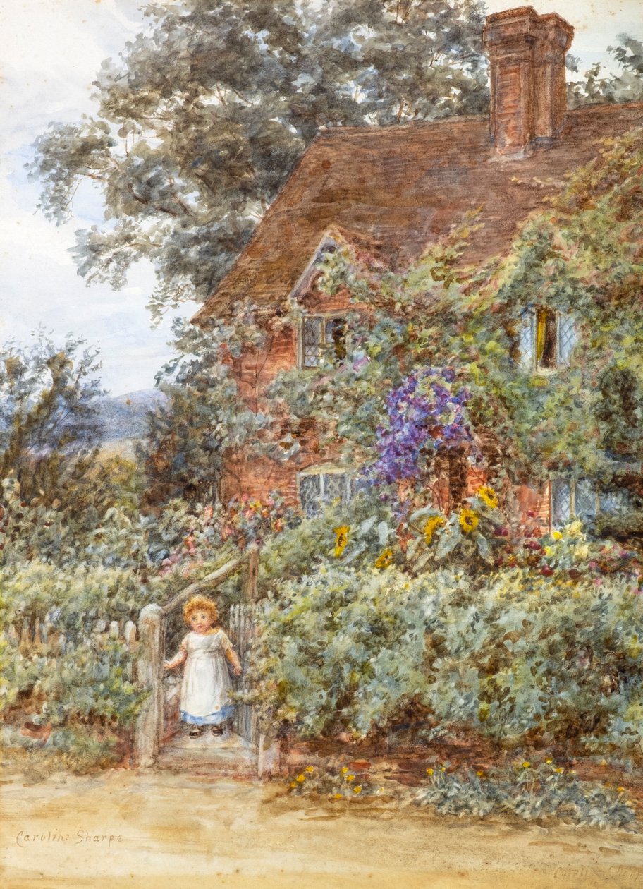 Taking a Peek by Caroline Paterson: Premium art reproduction