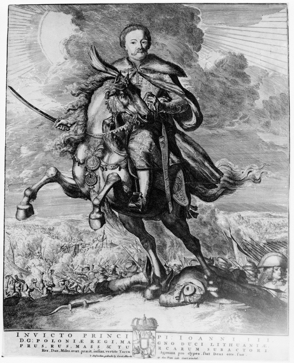 John Sobieski, King John III of Poland by Carolus Allardt