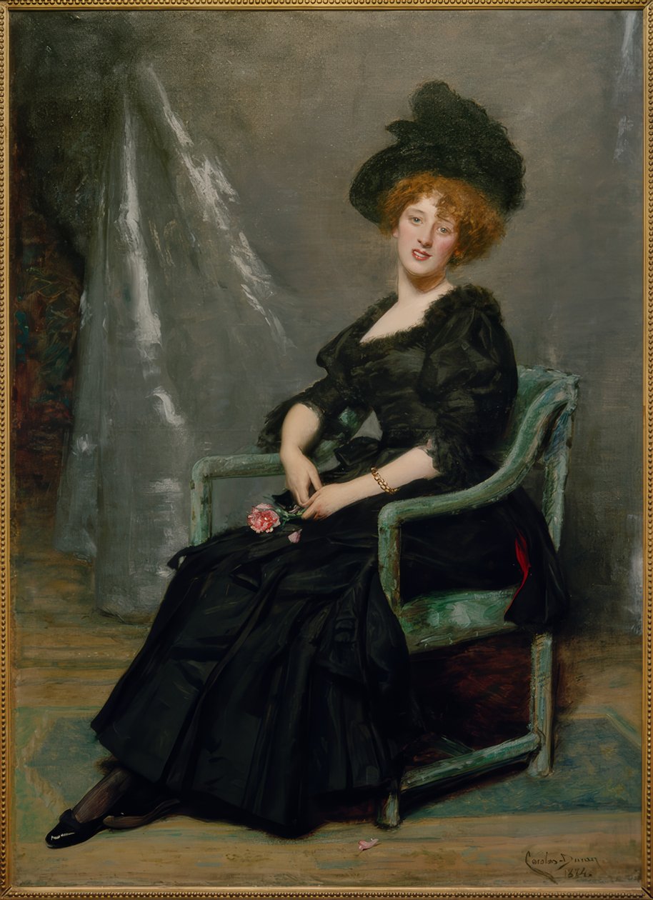 Lucy Lee-Robbins by Carolus-Duran: Premium art reproduction