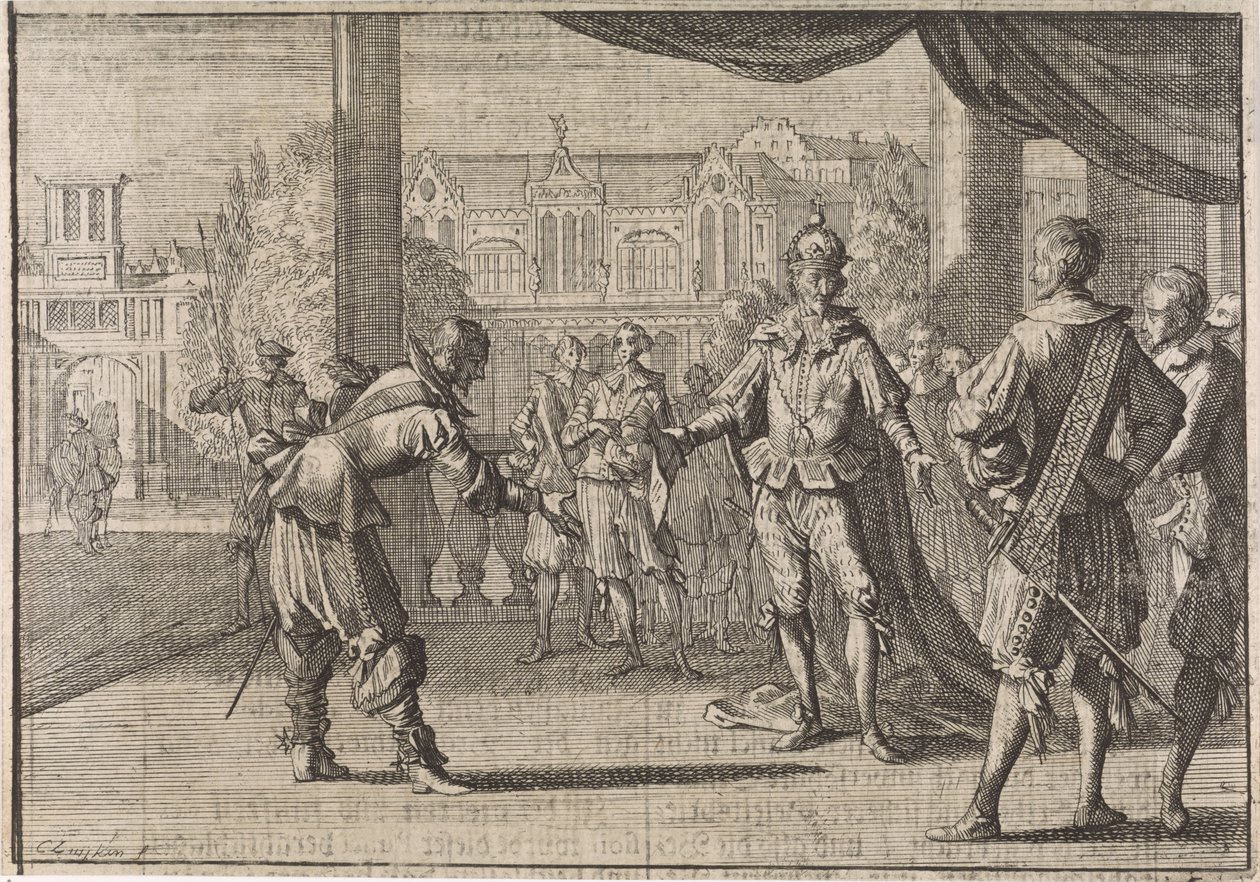 Emperor Ferdinand III Congratulated on the Birth of His Son Leopold, 1640