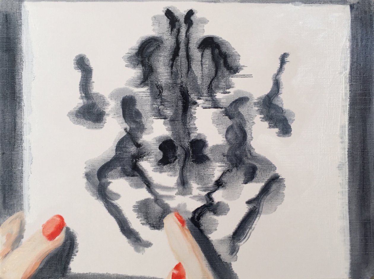 Rorschach Drawing, 2017 by Cathy Lomax: Buy fine art print