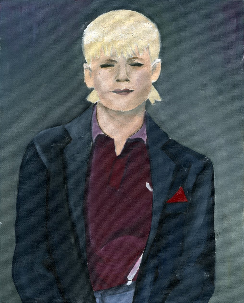 Skinhead Girl, 2005 by Cathy Lomax: Buy fine art print