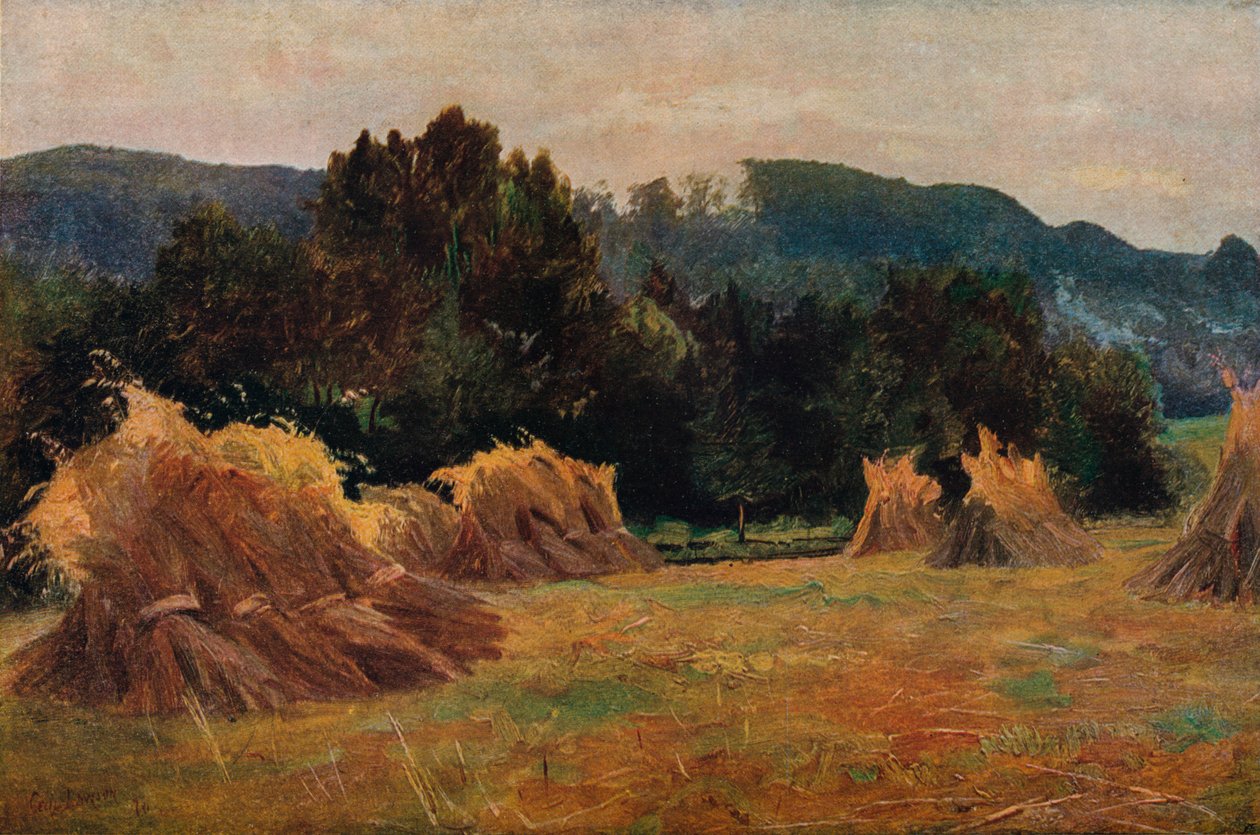 The Vale of Meifod by Cecil Gordon Lawson: Fine art print