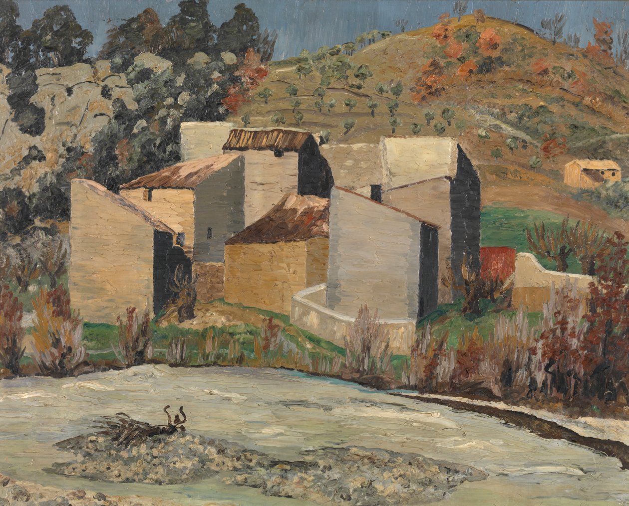 View of Ceret by Cedric Morris: Buy fine art print