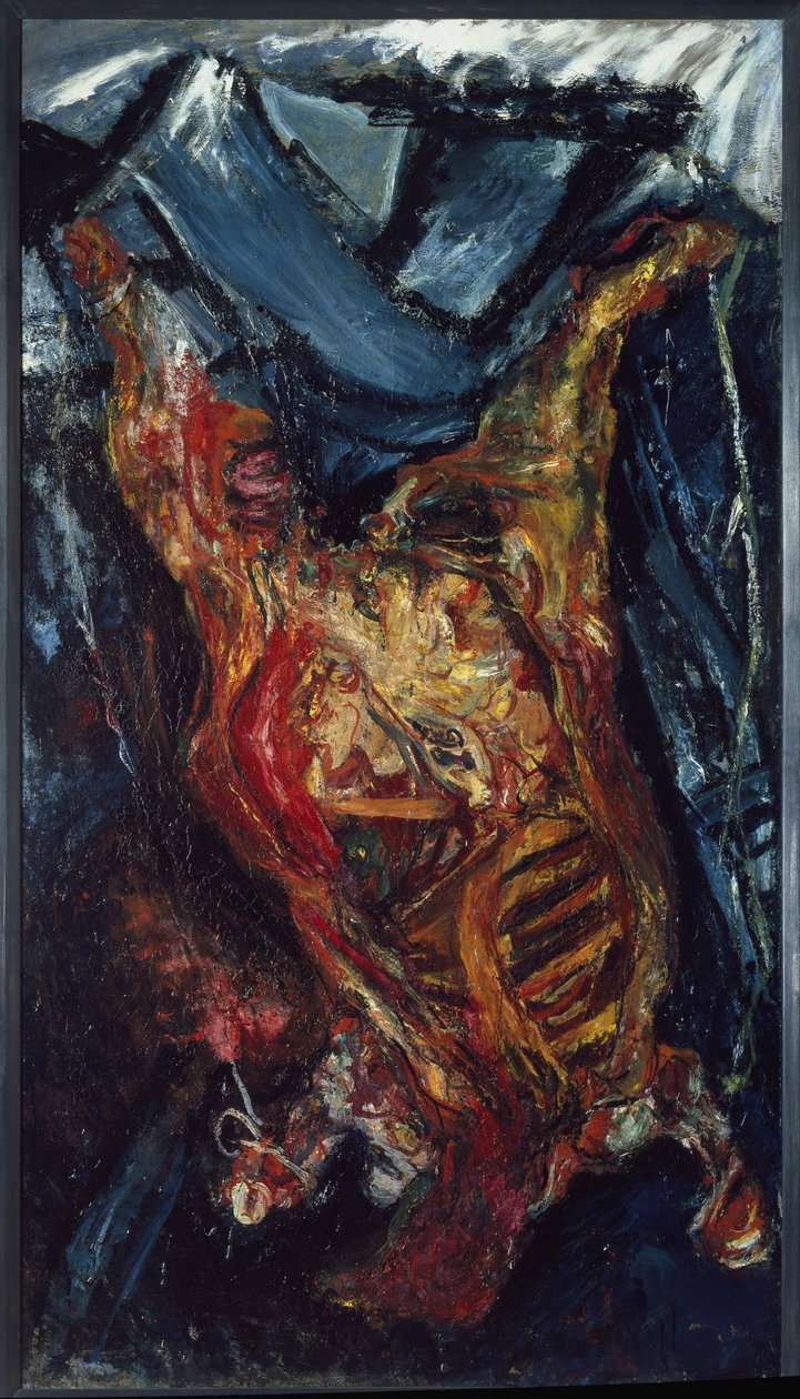 Beef bark. Painting by Chaim Soutine by Chaim Soutine