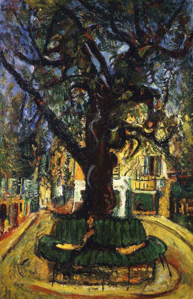 The Tree in Vence by Chaim Soutine: Buy fine art print