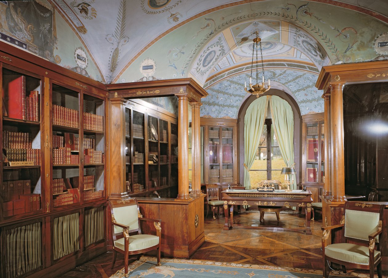 Napoleon Bonaparte's Study by Charles Percier