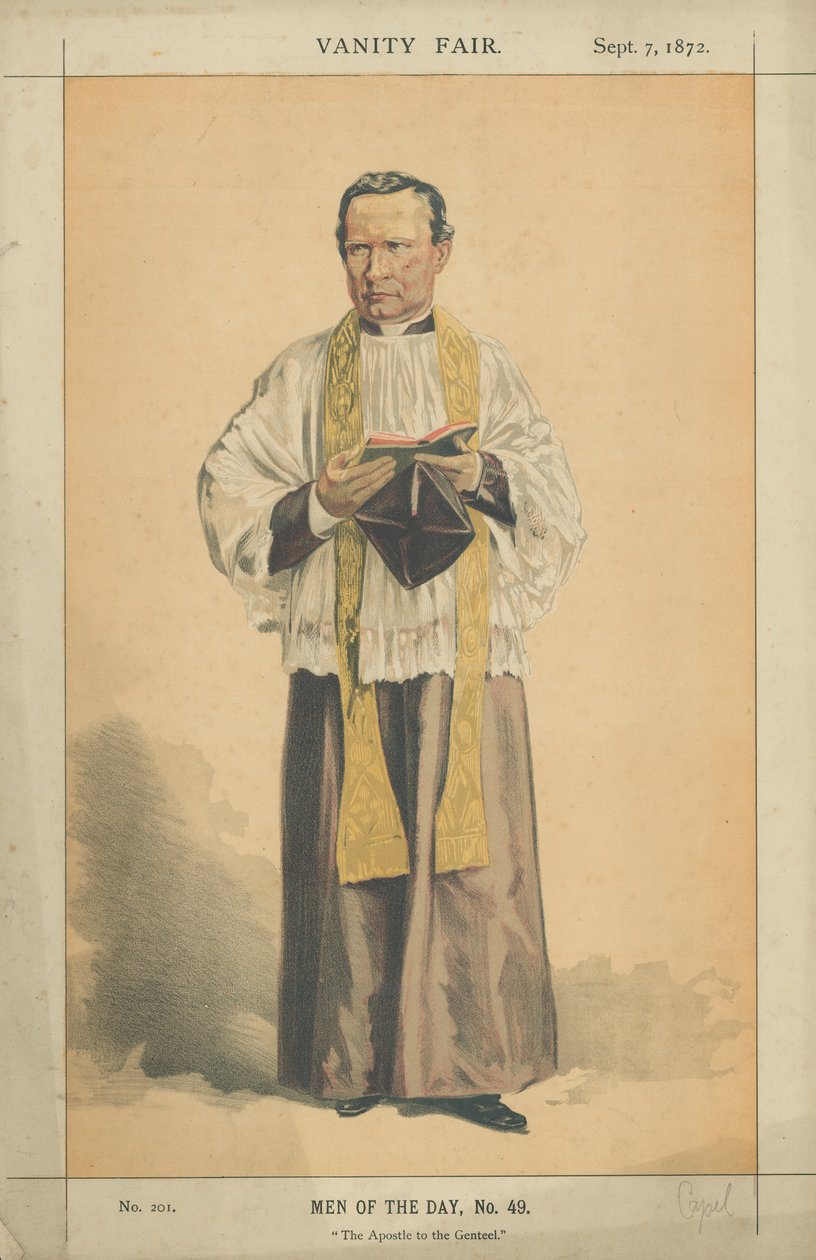 Thomas John Capel by Charles Auguste Loye: Fine art print