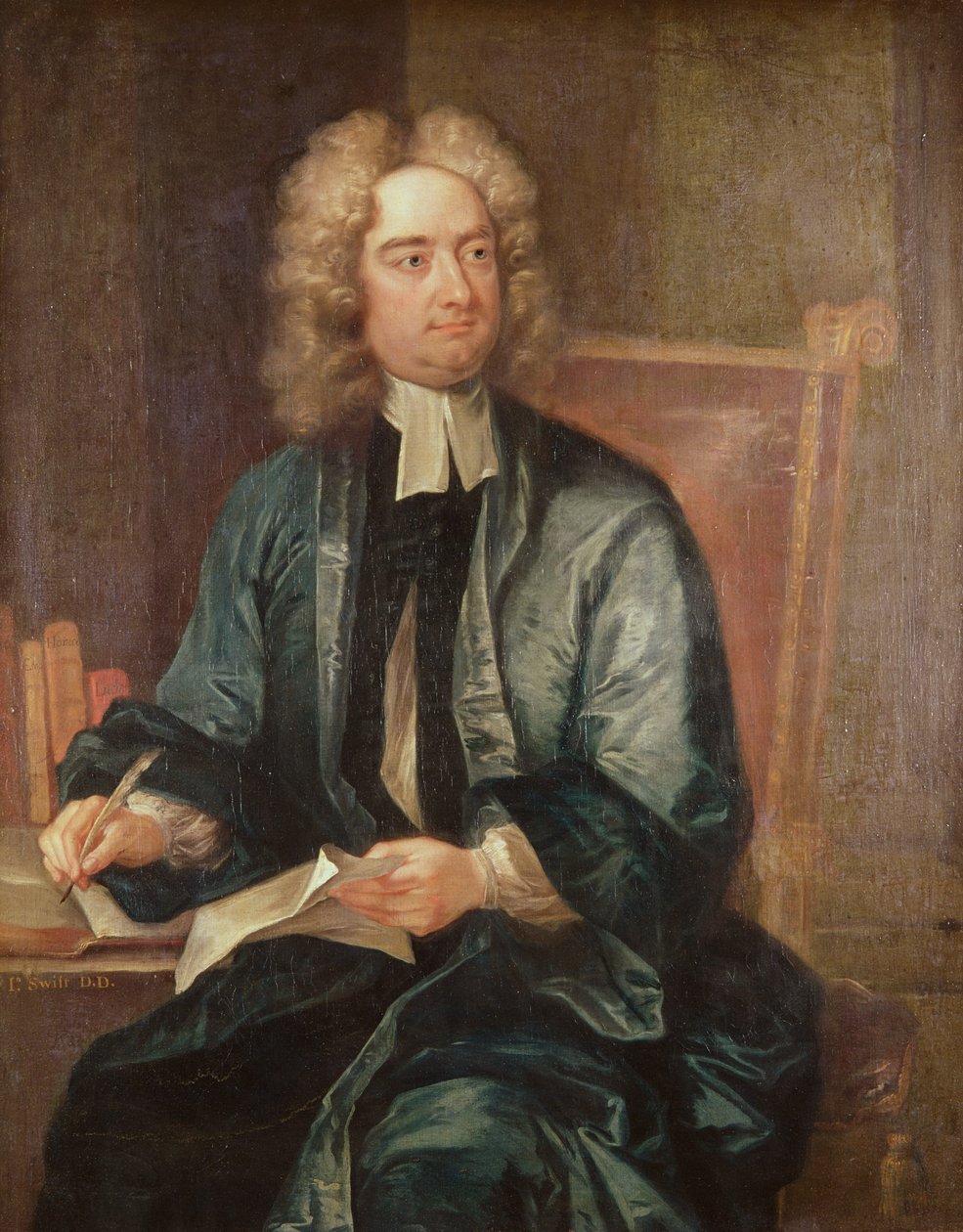 Portrait of Jonathan Swift by Charles Jervas