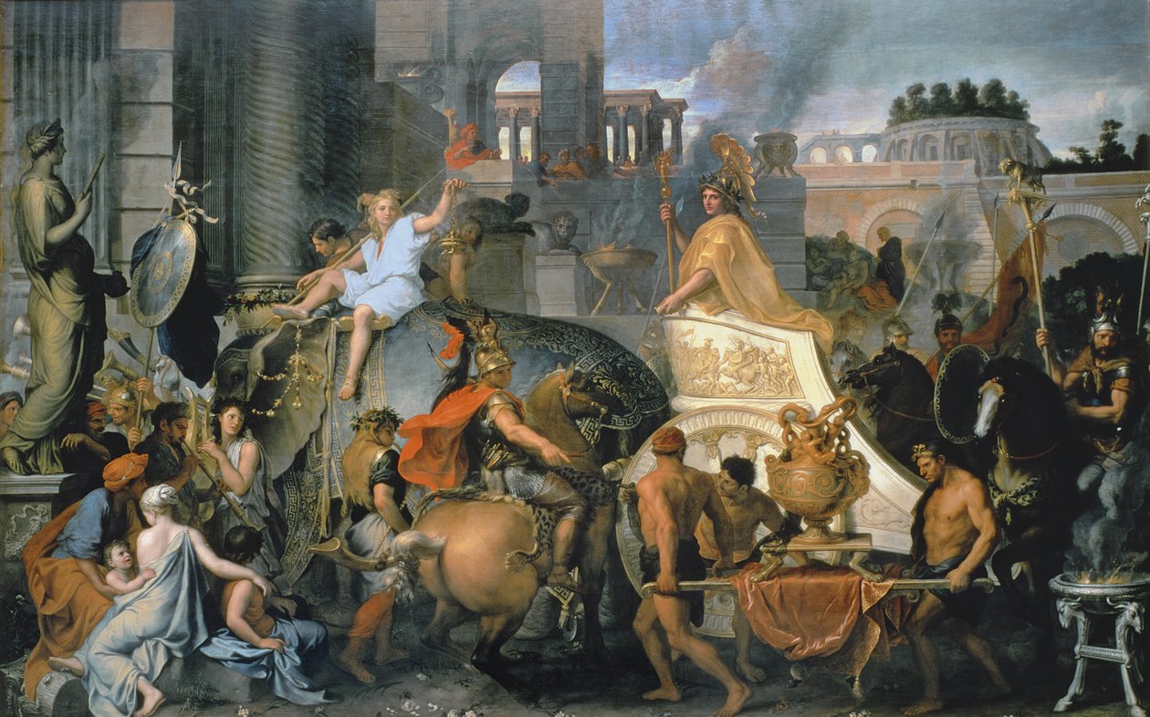 The Triumph of Alexander, or the Entrance of Alexander into Babylon
