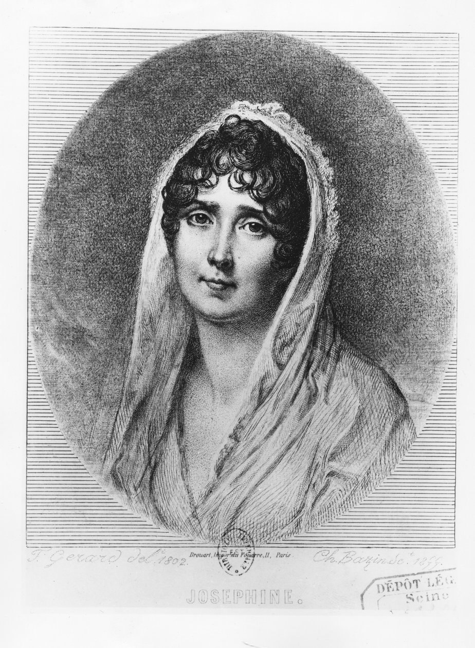 Joséphine de Beauharnais by Charles Louis Bazin