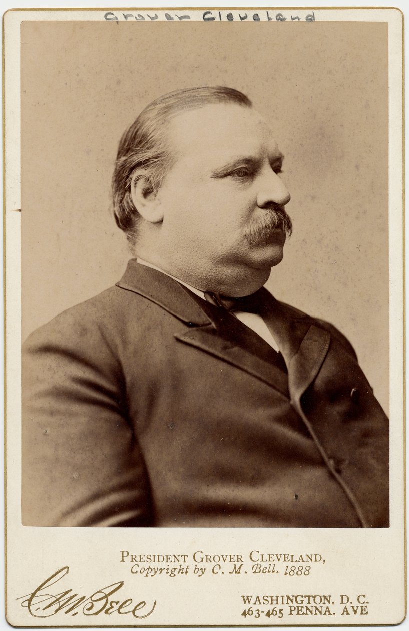 Stephen Grover Cleveland, 22nd and 24th President of the United States ...