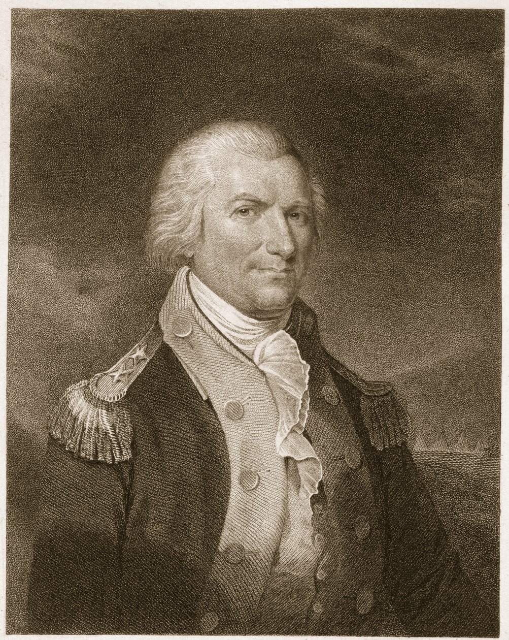Major General Arthur St. Clair, engraved by Edward Wellmore after a ...