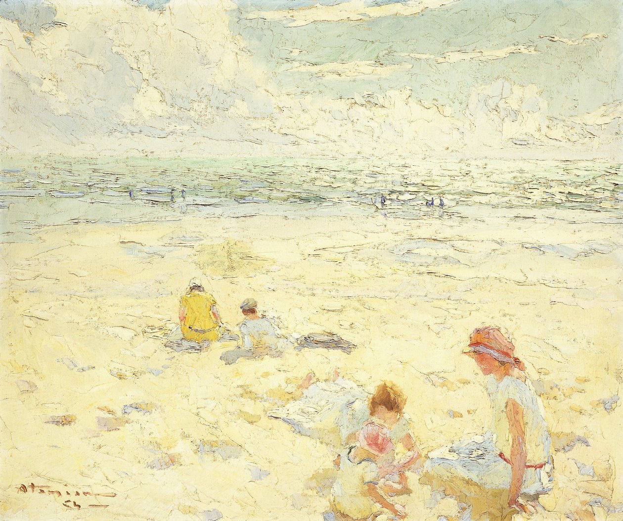 The Beach by Charles-Garabed Atamian: Buy fine art prints