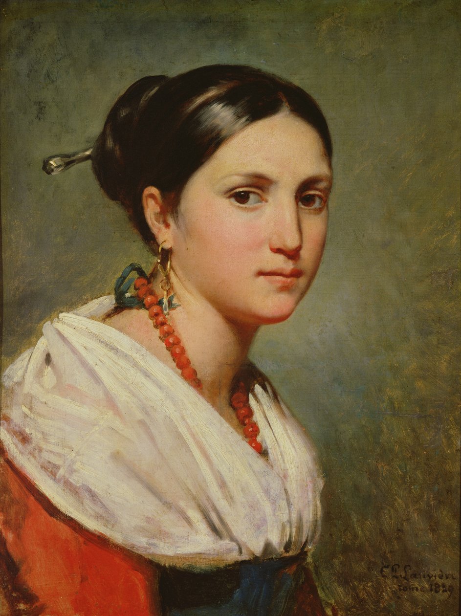 Portrait of a Young Italian Woman