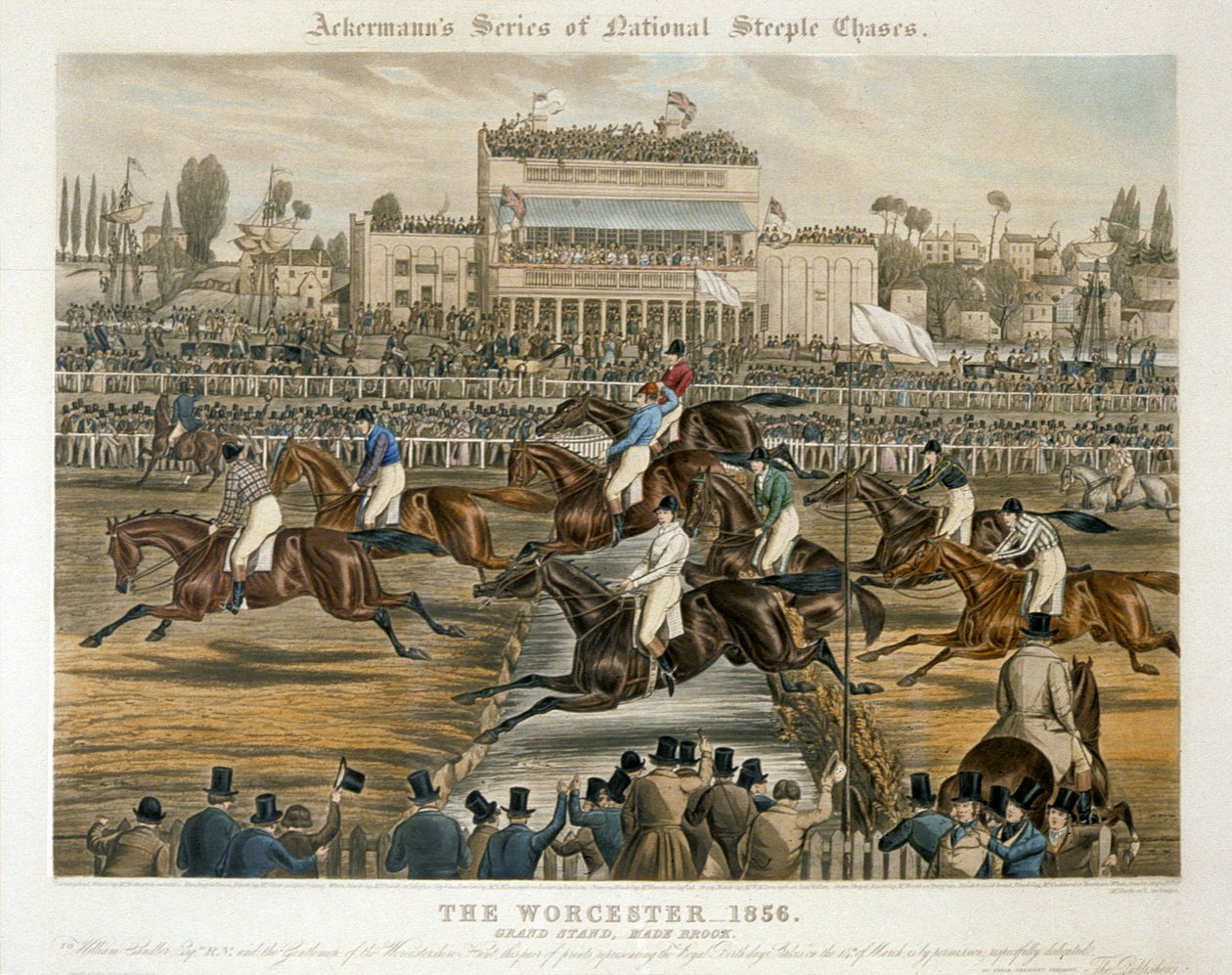 The Royal Birthday Stakes, Worcester, March 14th 1856: Grand Stand