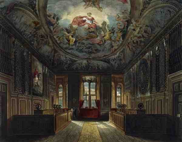 The Queen's Guard Chamber, Windsor Castle, from 'Royal Residences'
